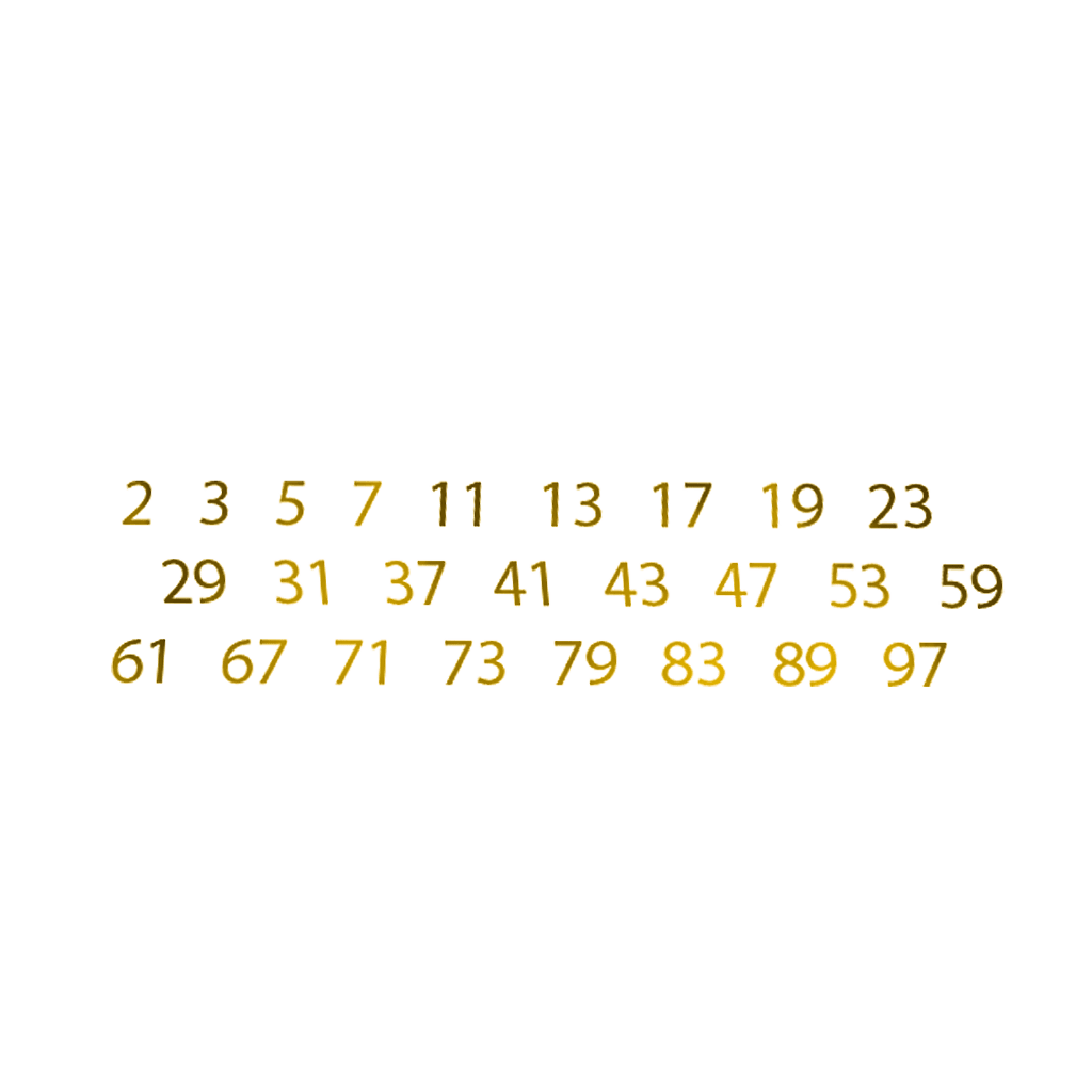 Prime Numbers The one world